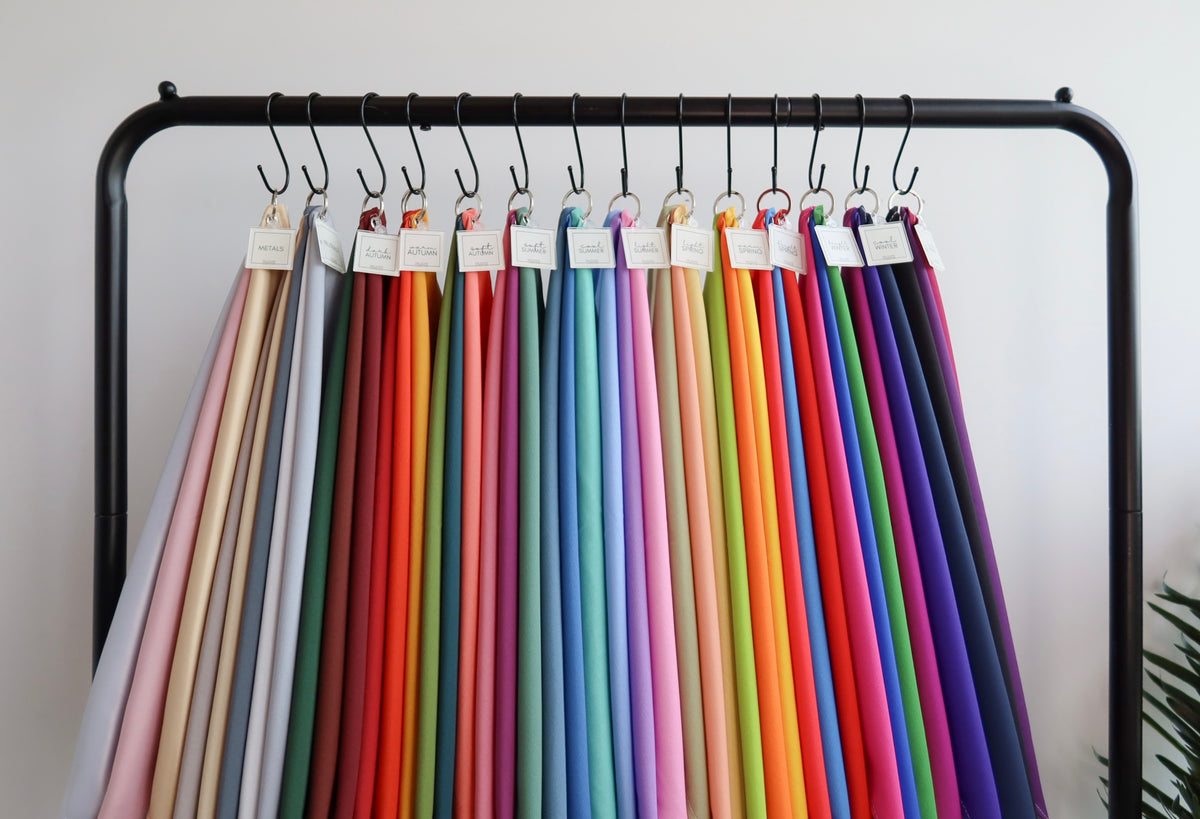 Color Analysis Drapes - Solid Colors – The Outfit Curator