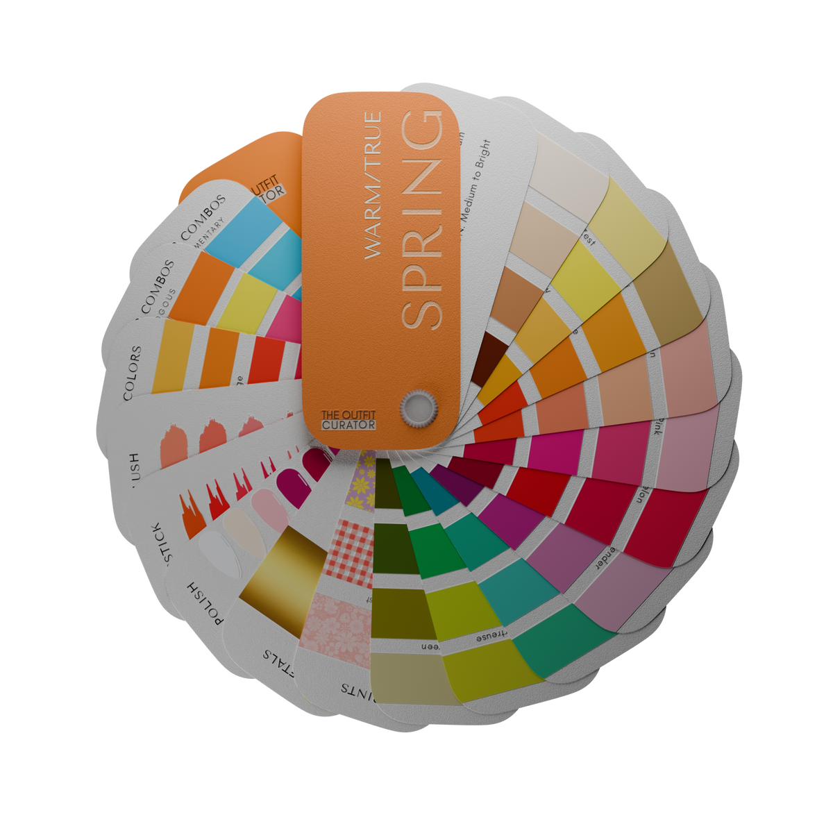 *NEW* Color Swatch Fan - 12 Season Method – The Outfit Curator